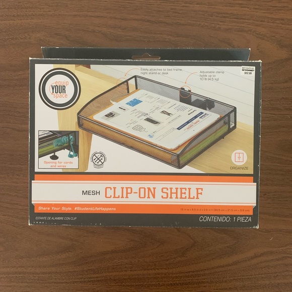 Storage & Organization | Clip On Shelf | Poshmark